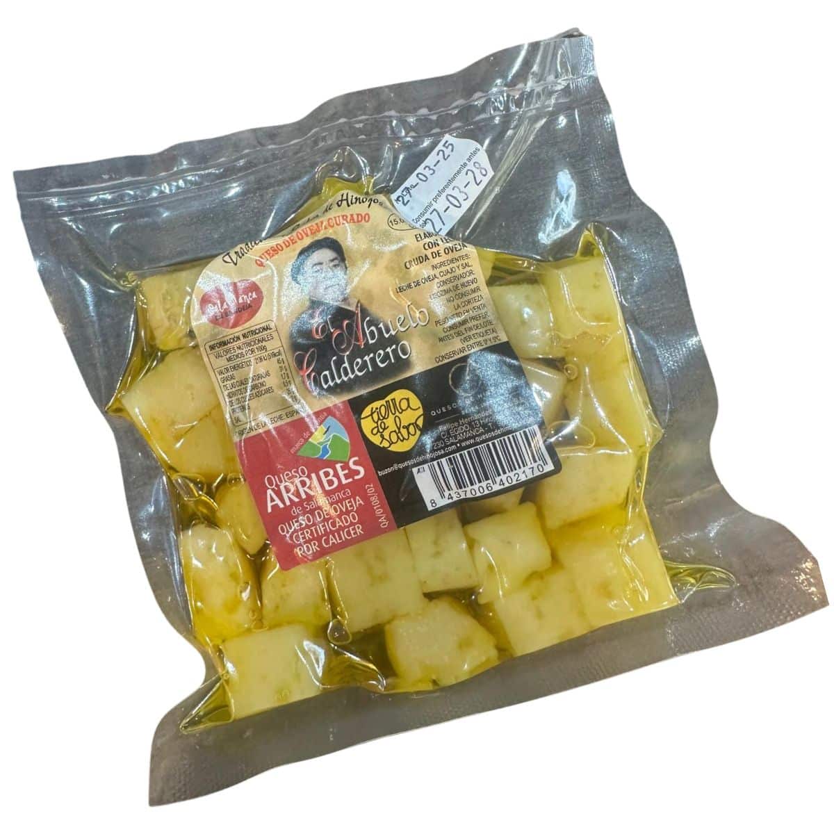 Queso de oveja curado en Aceite de Oliva | Dcervezas